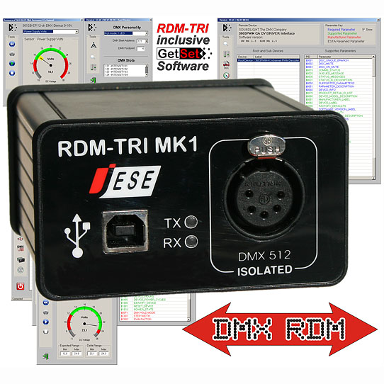 RDM-Interface USBRDM-TRI | www.DieReferenz.de