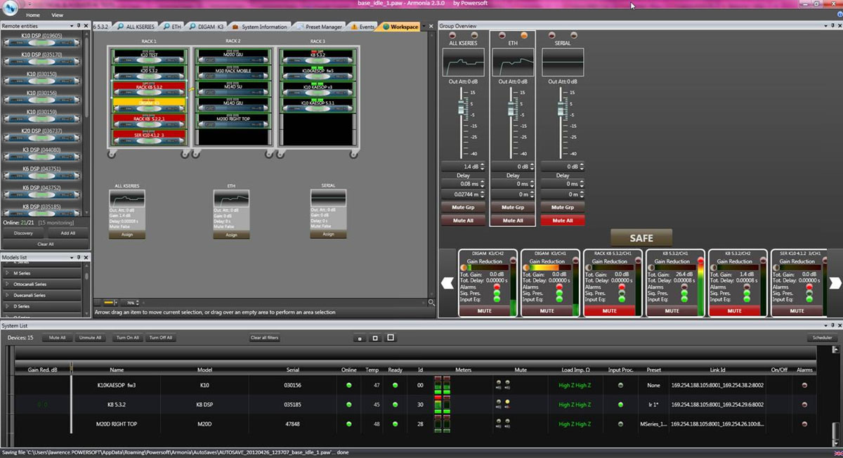 Powersoft Armonía 2.3.0 | www.DieReferenz.de