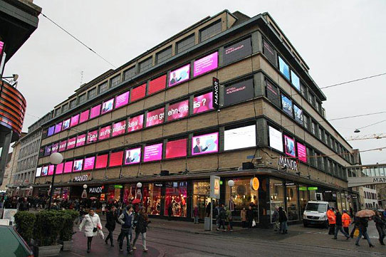 Basler Kaufhaus live bespielen | www.DieReferenz.de